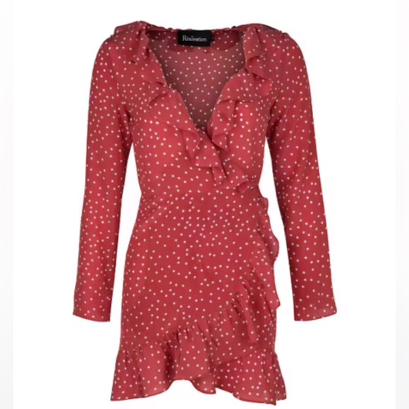 Realisation Par | Dresses | Realisation Par Mini Wrap Dress The ...